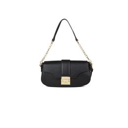 Giulia Monti Schultertasche Schwarz