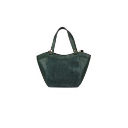 Giulia Monti Schultertasche Dunkelgr&uuml;n
