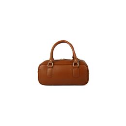 Giulia Monti Schultertasche Goldbraun