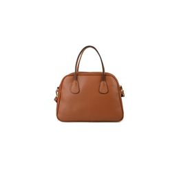 Giulia Monti Schultertasche Goldbraun