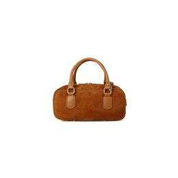 Giulia Monti Schultertasche Hellbraun