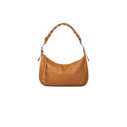 Giulia Monti Schultertasche Hellbraun