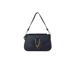 Giulia Monti Schultertasche Nachthimmelblau