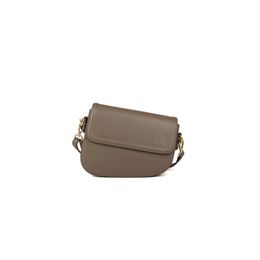 Giulia Monti Schultertasche Taupe