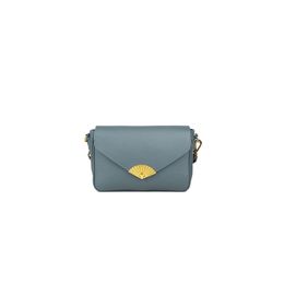 Giulia Monti Schultertasche Stahlblau