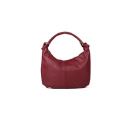 Giulia Monti Schultertasche Bordeaux