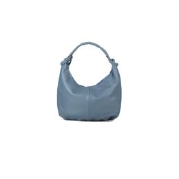 Giulia Monti Schultertasche Stahlblau
