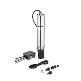 K&auml;rcher Tauchdruckpumpe K&Auml;RCHER "BP 4 DEEP WELL", silber, B:10,5cm H:71cm L:10,5cm, Pumpen, Edelstahlgeh&auml;use, 15 m Anschlusskabel