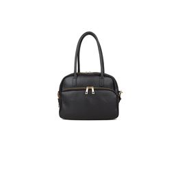 Giulia Monti Schultertasche Schwarz