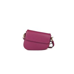 Giulia Monti Schultertasche Dunkel Fuchsie