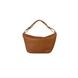 Giulia Monti Schultertasche Goldbraun