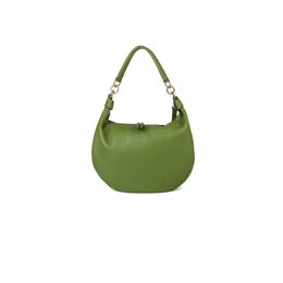 Giulia Monti Schultertasche Grasgr&uuml;n