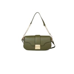 Giulia Monti Schultertasche Milit&auml;rgr&uuml;n