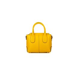 Giulia Monti Schultertasche Safran Gelb