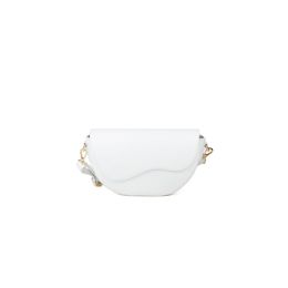 Giulia Monti Schultertasche Wei&szlig;