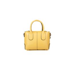 Giulia Monti Schultertasche Zitrone