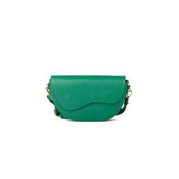 Giulia Monti Schultertasche Dschungelgr&uuml;n
