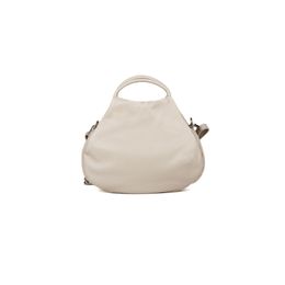 Giulia Monti Schultertasche Grau Beige