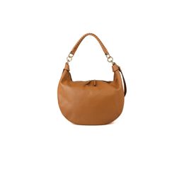 Giulia Monti Schultertasche Hellbraun