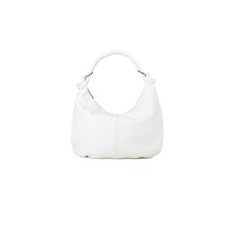 Giulia Monti Schultertasche Wei&szlig;