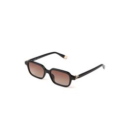 Furla Sonnenbrille Gl&auml;nzend Schwarz