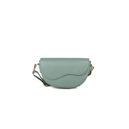 Giulia Monti Schultertasche Blassgr&uuml;n