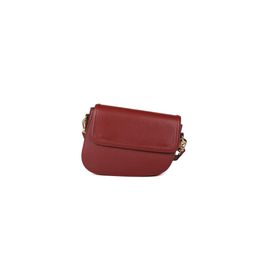 Giulia Monti Schultertasche Burgundy