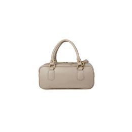 Giulia Monti Schultertasche Grau Beige