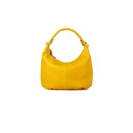 Giulia Monti Schultertasche Safran Gelb