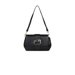 Giulia Monti Schultertasche Schwarz
