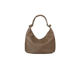 Giulia Monti Schultertasche Taupe