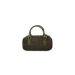 Giulia Monti Schultertasche Dunkelgr&uuml;n