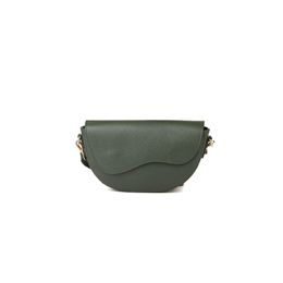 Giulia Monti Schultertasche Dunkelgr&uuml;n