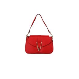 Giulia Monti Schultertasche Klassisches Rot