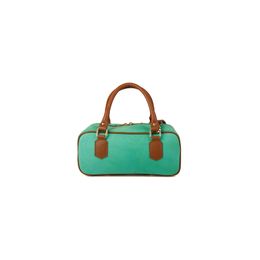 Giulia Monti Schultertasche Meeresschaum Goldbraun