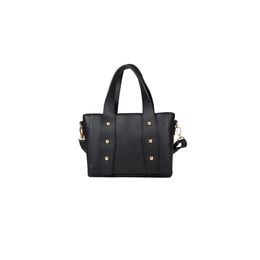 Giulia Monti Schultertasche Schwarz