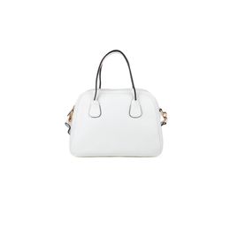 Giulia Monti Schultertasche Wei&szlig;