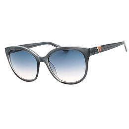 Guess - Sonnenbrille mit grauem Rahmen und blauen Verlaufsgl&auml;sern