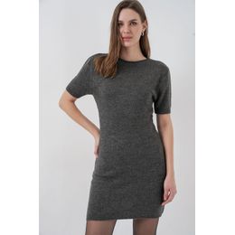 Basic Mini-Strickkleid
