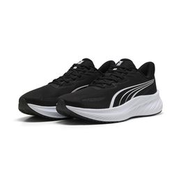 Trainingsschuh Puma "Pounce Lite 2 Laufschuhe Erwachsene", Damen, Gr. 35,5, schwarz, wei&szlig;, Obermaterial: Synthetik, Textil. Futter: Textil. Innensohle: Textil. Laufsohle: Gummi, Schuhe