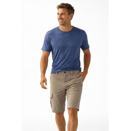 Cargobermudas LPO "Hardy Trail", Herren, Gr. S, Normalgr&ouml;&szlig;en, crockery, Web, 93% Polyester. 7% Elasthan, regular fit ca. Mitte Oberschenkel, Hosen, Praktische Taschen, elastischer Bund