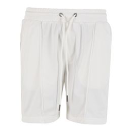 Shorts Urban Classics "Urban Classics Tennis Core Shorts", Herren, Gr. L, US-Gr&ouml;&szlig;en, sanftes wei&szlig;, 100% Polyester, normal, Hosen Shorts