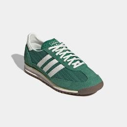 Sneaker adidas originals "SL 72 OG W", Damen, Gr. 40,5, gr&uuml;n (blanch gr&uuml;n, sanftes wei&szlig;, dual gelb), Textil, Schuhe Sneaker