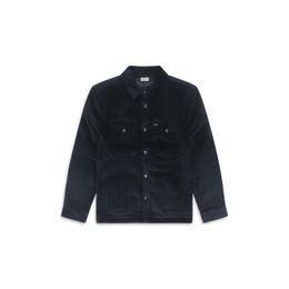 Langarmhemd 883POLICE "883 Police RENDLE OVERSHIRT", Herren, Gr. S, US-Gr&ouml;&szlig;en, schwarz, 99% Baumwolle, 1% Elasthan, unifarben, normal, Hemden