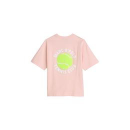 Marc O'Polo T-Shirt MARC O'POLO "mit r&uuml;ckseitigem Tennisball-Highlight", M&auml;dchen, Gr. 140, rot, Obermaterial: 100% Baumwolle, unifarben, Basic, regular fit, Rippb&uuml;ndchen, Shirts T-Shirt
