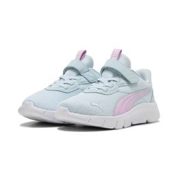 Sneaker Puma "FlexFocus Modern Sneakers Kinder", M&auml;dchen, Gr. 28, aqua glow mauve wei&szlig; blau pink, Obermaterial: Textil, Synthetik. Futter: Textil. Innensohle: Textil. Laufsohle: Synthetik, Schuhe Sneaker