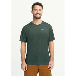 T-Shirt Jack Wolfskin "WILDTRAIL T M", Herren, Gr. XXL (58), gr&uuml;n (sagopalm), Obermaterial: 100% POLYESTER, Shirts T-Shirt