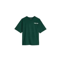 Marc O'Polo T-Shirt MARC O'POLO "mit r&uuml;ckseitigem Tennisball-Highlight", M&auml;dchen, Gr. 140, grass gr&uuml;n, Obermaterial: 100% Baumwolle, unifarben, Basic, regular fit, Rippb&uuml;ndchen, Shirts T-Shirt