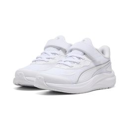 Sneaker Puma "Skyrocket 2 Sneakers Kinder", M&auml;dchen, Gr. 28,5, wei&szlig;, Obermaterial: Textil, Synthetik. Futter: Textil. Innensohle: Textil. Laufsohle: Gummi, Synthetik, Schuhe Sneaker