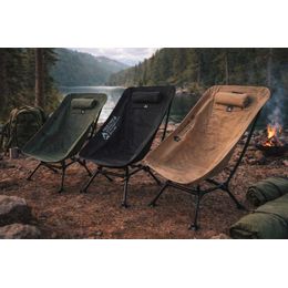 BusBoxx Defthike Relaxing Lounge Chair faltbarer Campingstuhl gelb - Klappst&uuml;hle